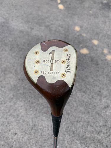 Vintage Spalding Model 97 Registered Driver Golf Club | eBay