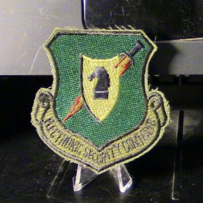 U.S. Air Force Electronic Security Command Unit Patch | eBay