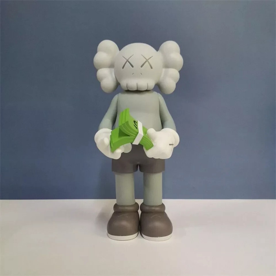 Kaws Companion Counting Money Action Figure Deco Art Toy Gift for Fans ...