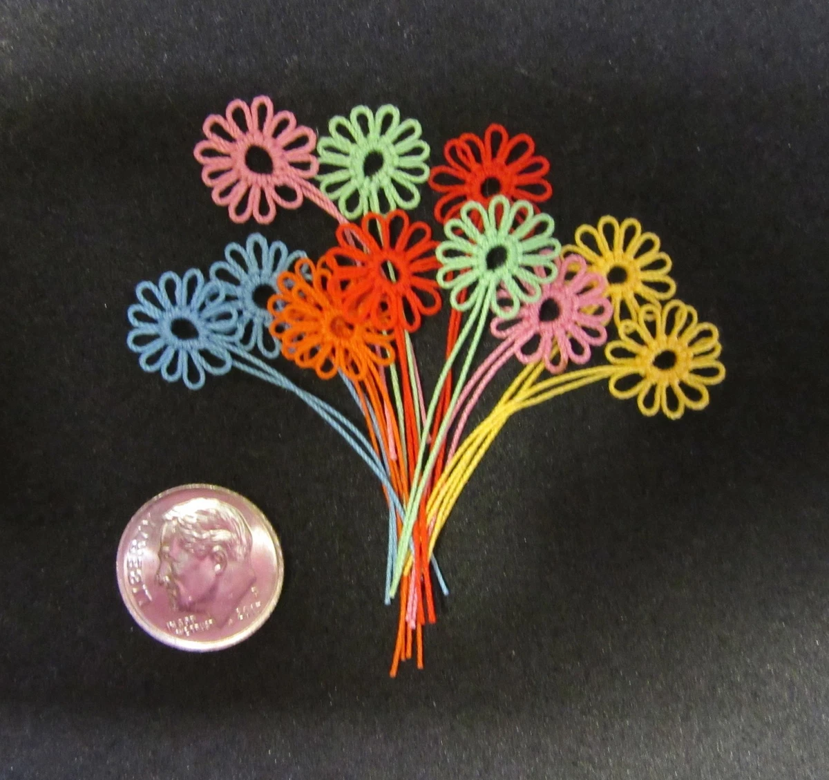 Needle Tatting Flowers | Best Flower Site