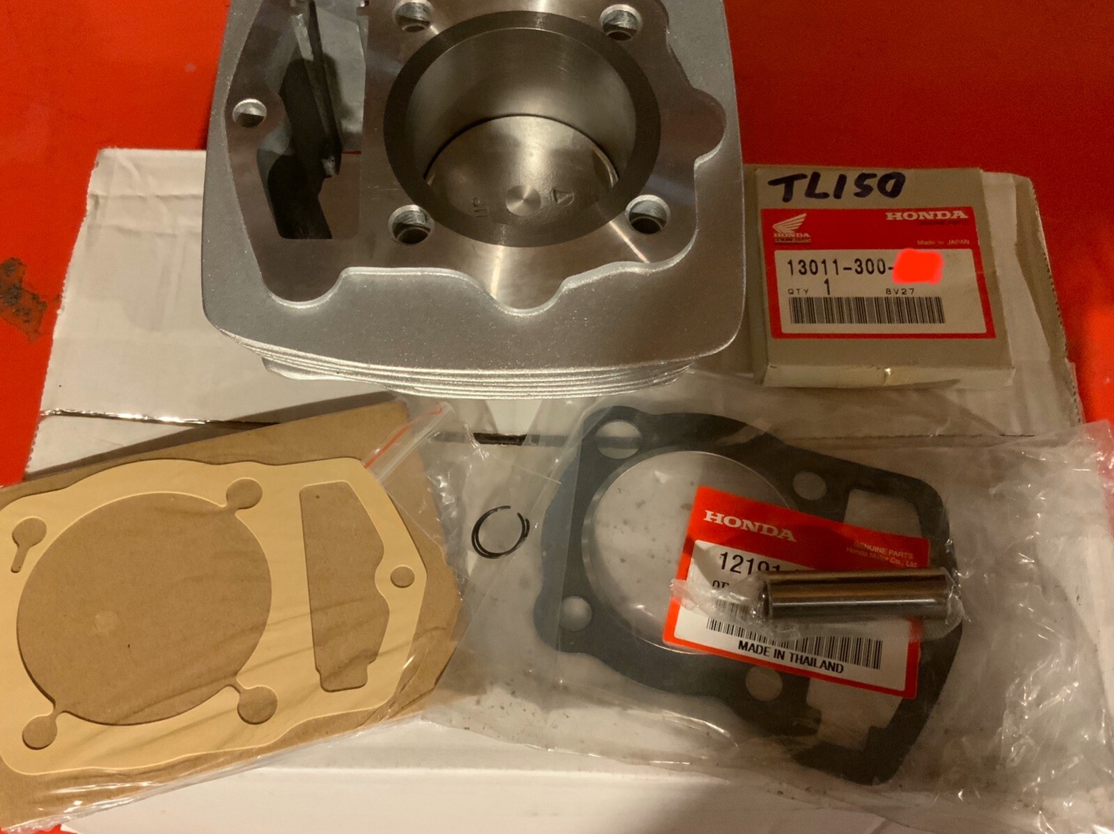 Honda OE TL125 61m 150 Big Bore Kit Bore To 65.5mm 68m Spigot 63.25m If ...