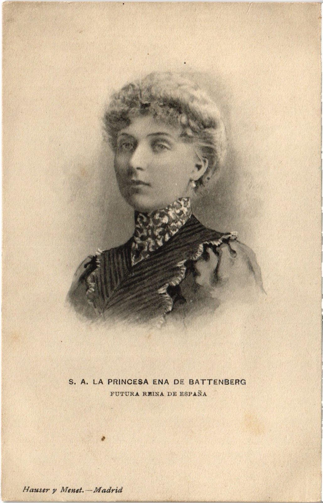 PC SPANISH ROYALTY PRINCESS ENA OF BATTENBERG (a52552) | eBay