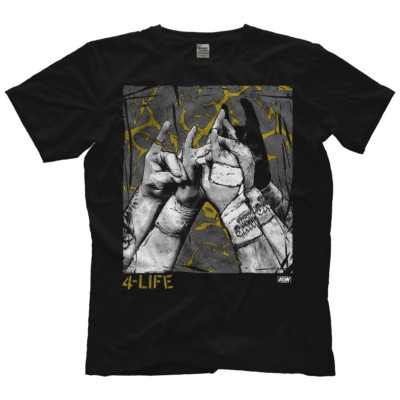 The Elite - 4 Life AEW Official T-Shirt | eBay