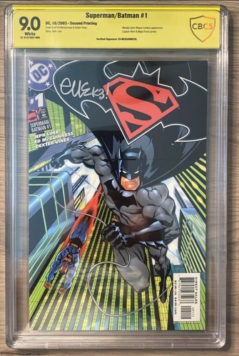 Superman/Batman #1 - CBCS 9.0 - Signed Ed Mcguinness- Metallo ...