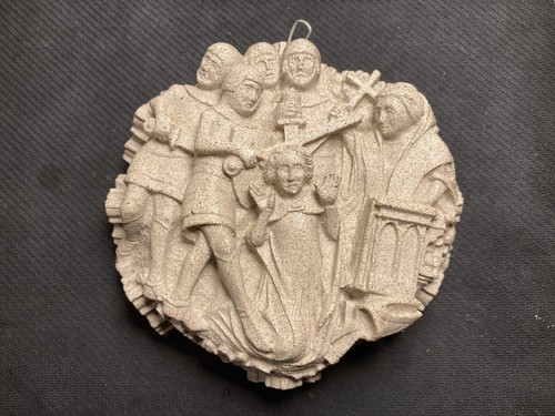 Medieval Cathedral Roof Boss Stone Reproduction “Murder of Thomas A ...