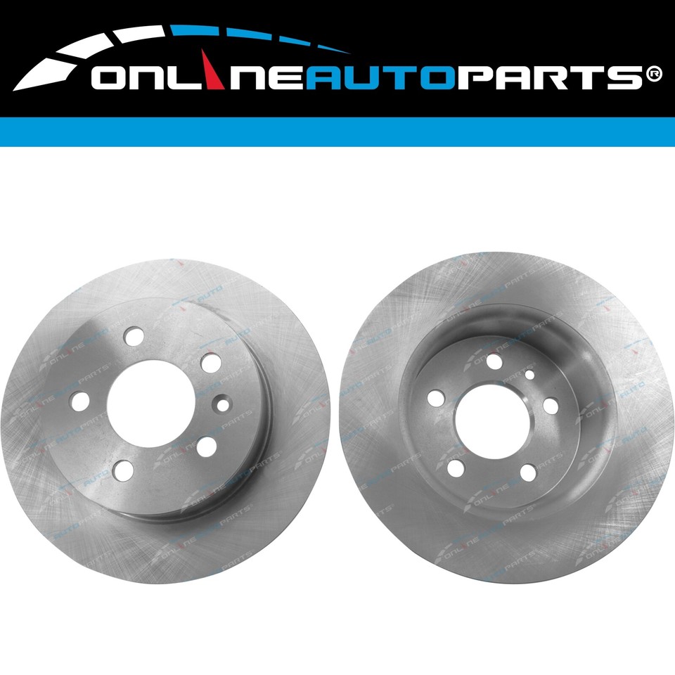 2 Rear Disc Brake Rotors for Ford Falcon XG XH Ute Van Longreach XR6 ...
