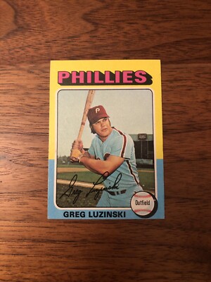 1975 Topps Mini #630 Greg Luzinski Philadelphia Phillies | eBay