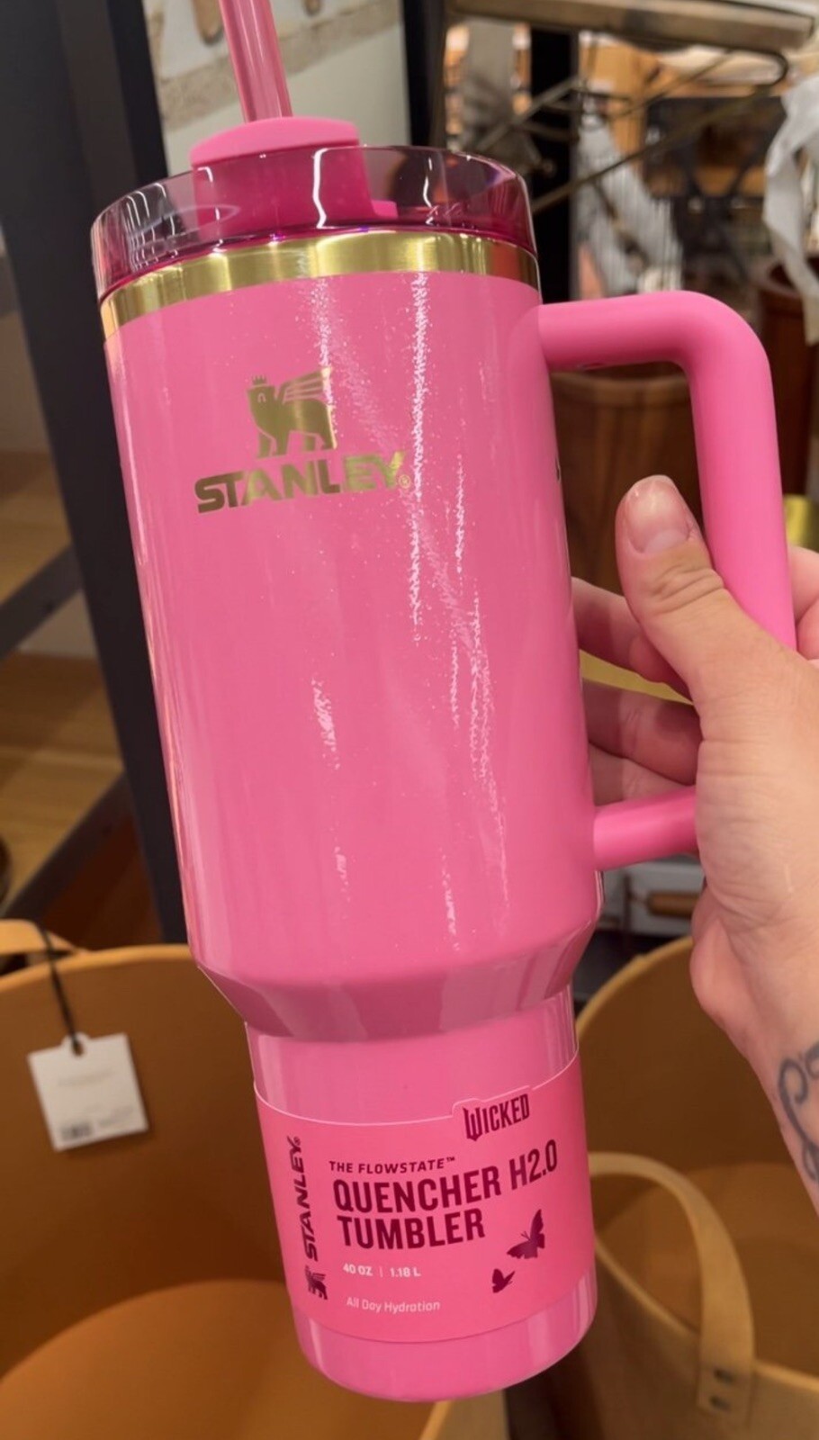 Inhand Stanley x Target GLINDA 40oz H2.0 FlowState Tumbler Wicked ...