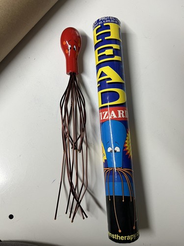 Head Wizard Novelty Scalp Massager Scratcher Heavens Therapy Copper | eBay