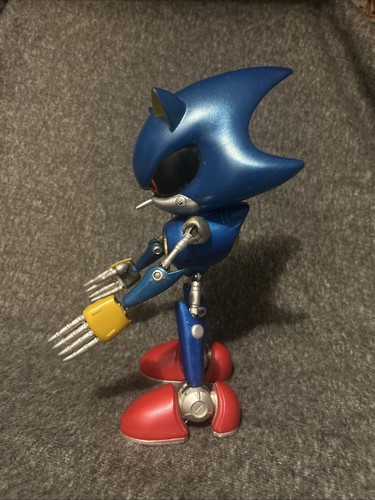 🔥RARE🔥 Sega Jazwares Sonic The Hedgehog Metal Sonic 10 Inch Figure ...