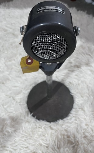 Vintage Turner Dynamic Microphone Model U9S With Cast Iron Stand | eBay