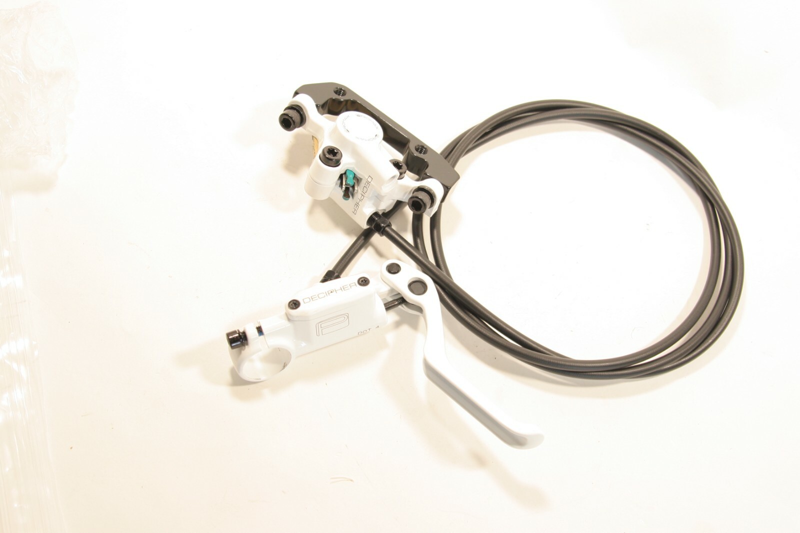 Promax Decipher Right/Rear Hydraulic Disc Brake Lever, Hose & Caliper ...