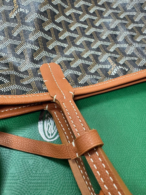 Goyard Anjou Mini Brown Customized Heart Rare | eBay