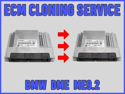 BMW DME ECM ECU ME9.2 E60 E61 E63 E64 E65 E66 E53 2001-2010 Cloning Service | eBay