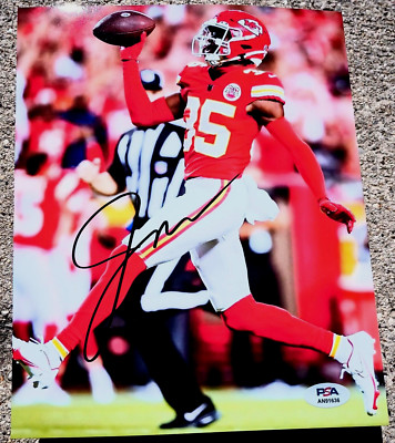 JAYLEN WATSON Kansas City Chiefs SIGNED 8x10 Photo PSA/DNA | eBay