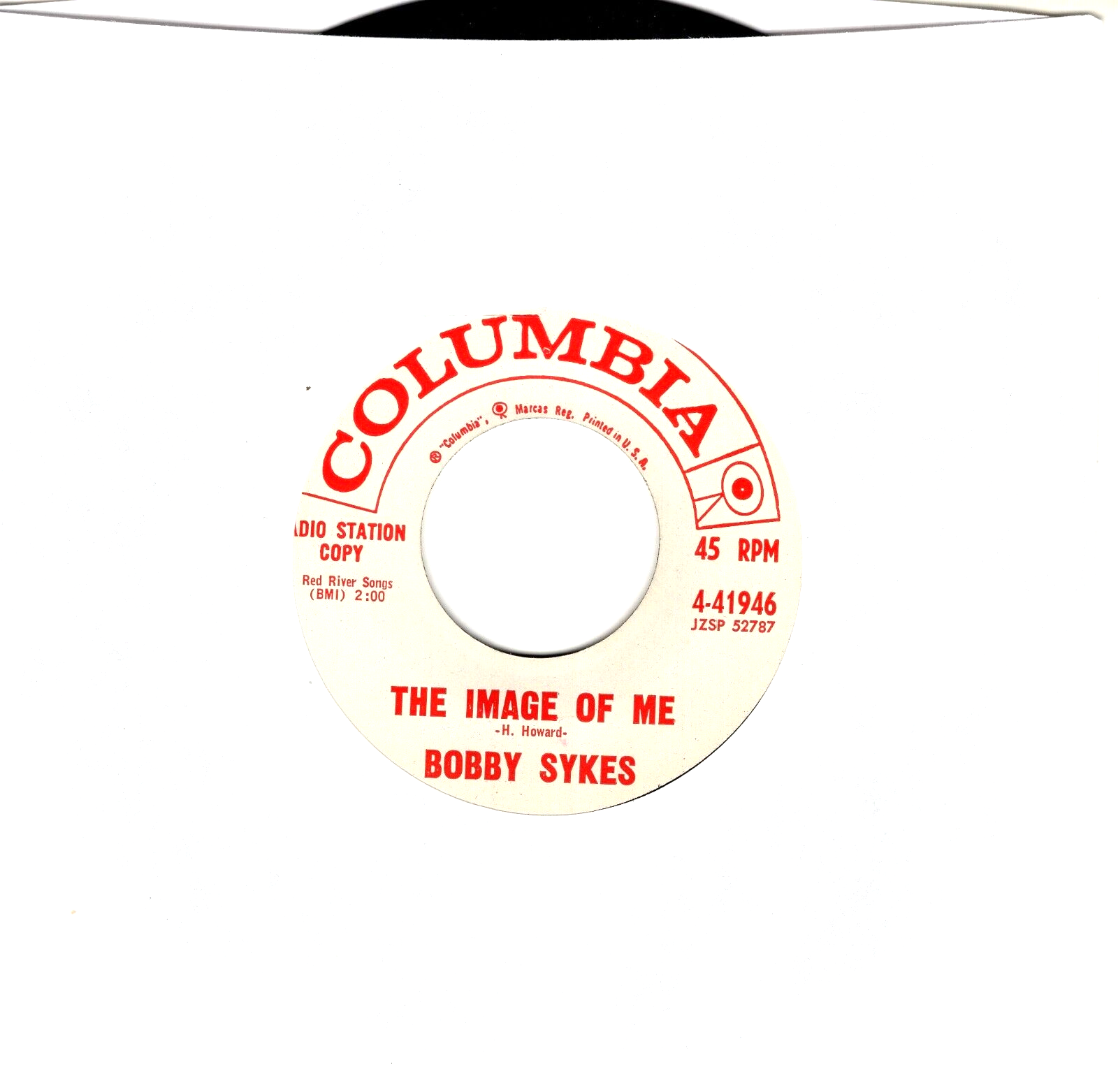 BOBBY SYKES: MEMPHIS ADDRESS / THE IMAGE OF ME ... DJ 45 RPM-3478 | eBay