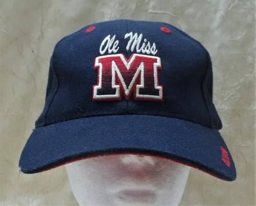 Puma Brand University Of Mississippi Ole Miss Hat Adjustable NCAA ...
