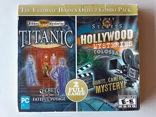 The Ultimate Hidden Objects Combo Pack PC CD-Rom Titanic, Hollywood ...