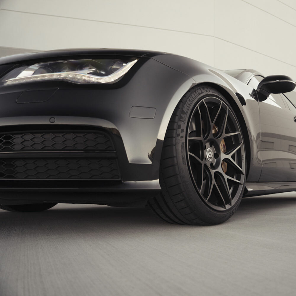20" HRE FF01 FLOW FORM BLACK CONCAVE WHEELS RIMS FITS AUDI C7 A6 | eBay