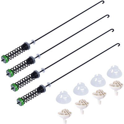 4pcs Washer Suspension Rod Kit for Maytag MVWC565FW2 WTW5005KW0 ...