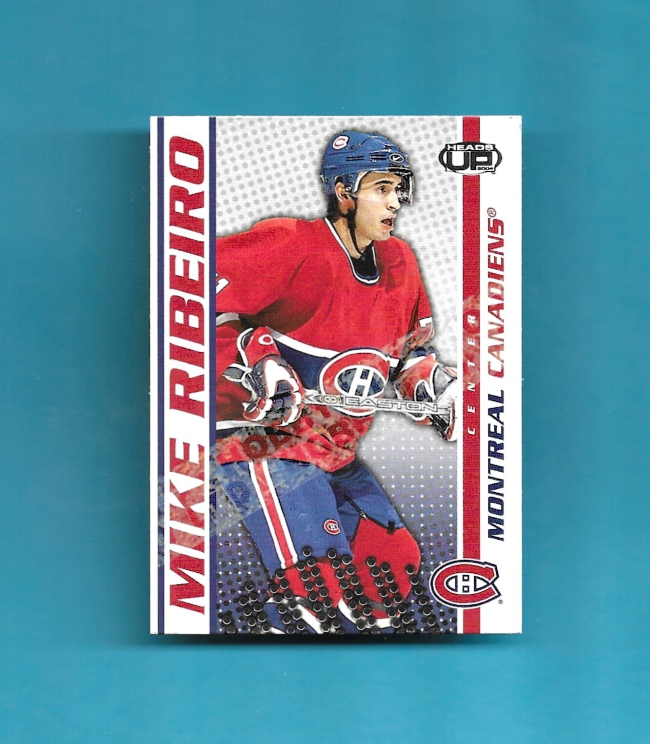 2003-04 Pacific Heads Up LIMITED Card # 53 MIKE RIBEIRO MONTREAL /299 ...