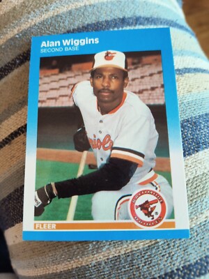 ALAN WIGGINS 1987 FLEER UPDATE GLOSSY #U-124 FREE SHIPPING | eBay
