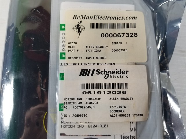 Allen-Bradley 1771-IQ/A PLC Input Module for sale online | eBay