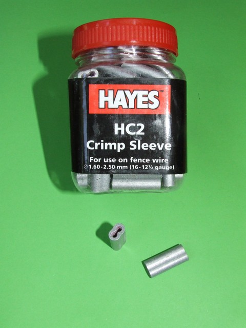 Hc2 Hayes Crimp Sleeves Fencing Wire Joiners for sale online | eBay