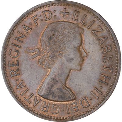 [#1025353] Coin, Great Britain, Penny, 1967, EF, Bro, nze | eBay