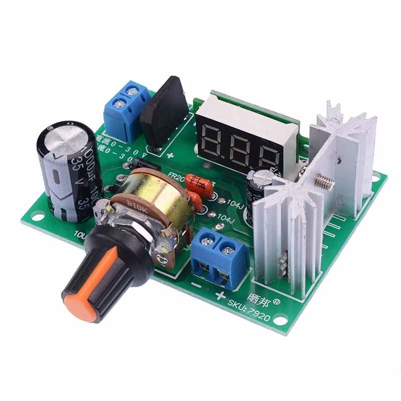LM317 Step Down Power Supply DC-DC Adjustable Linear Regulator Module ...