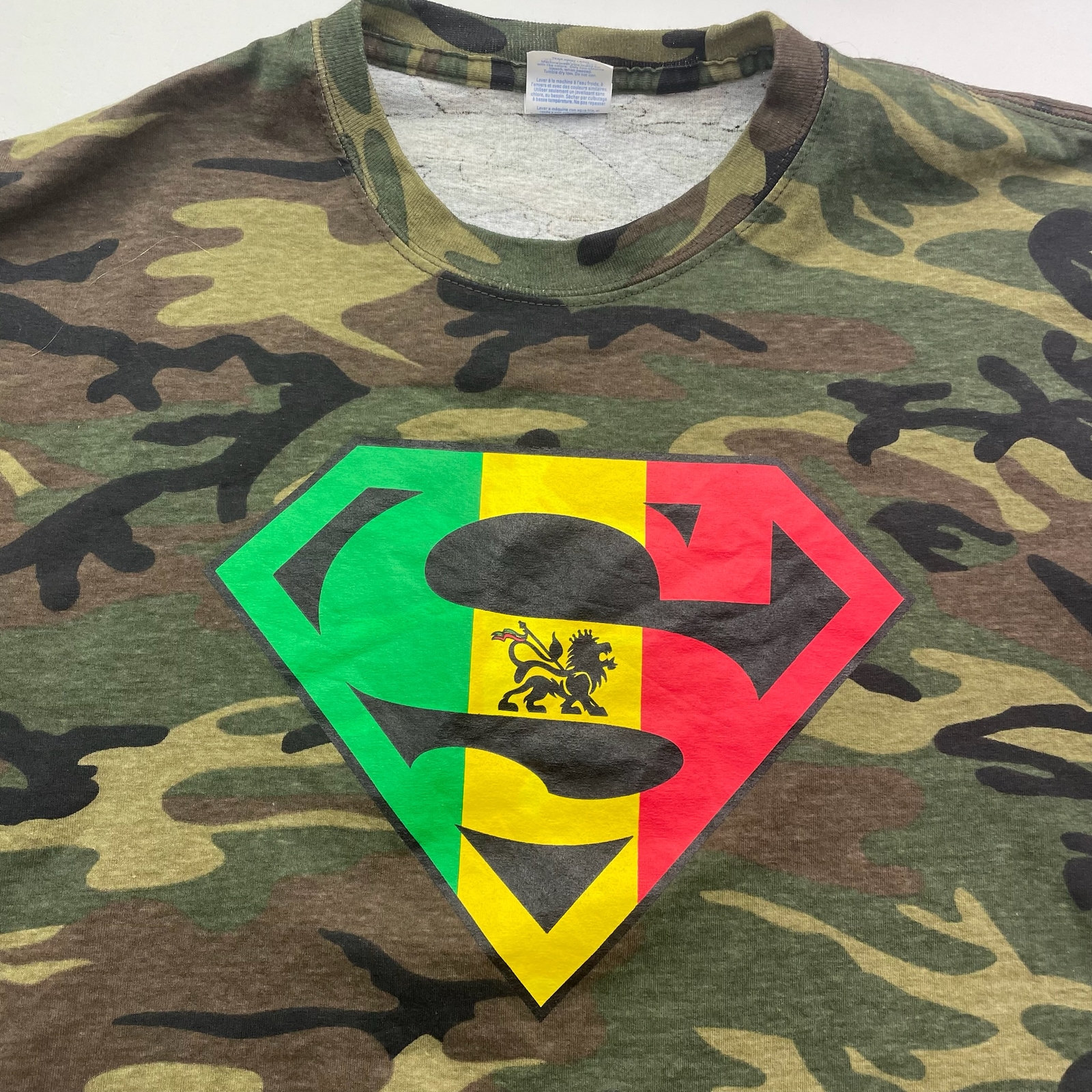 Camo Superman Logos