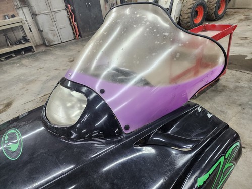 01 02 Arctic Cat Z ZL ZR Windshield 1998 1999 2000 Mid Height OEM ...