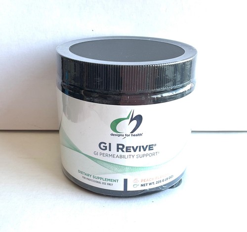 GI REVIVE by Designs for Health Powder 7.9 Oz. 225 G. peach flavor | eBay