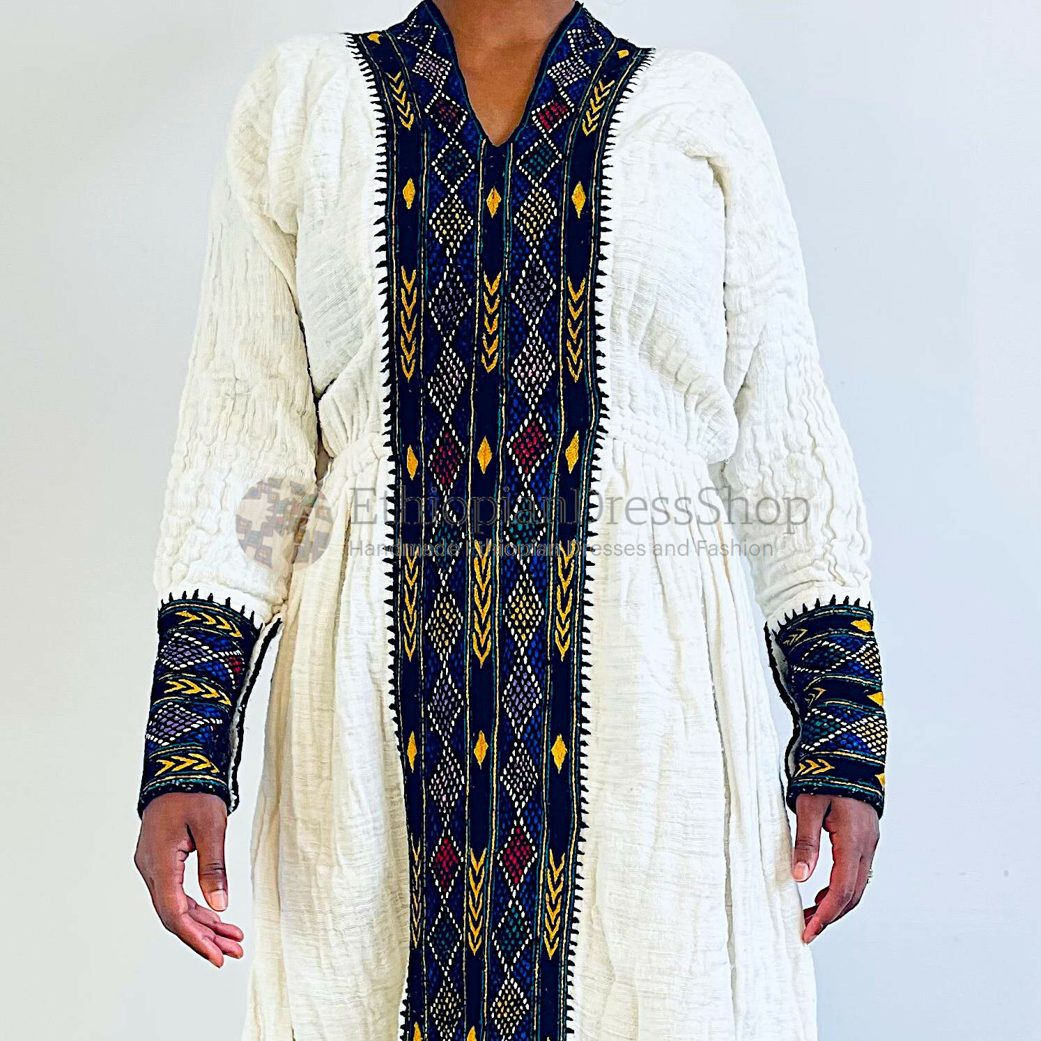 Ethiopian Axum Dress, Habesha Kemis, Traditional Women's Clothes | eBay