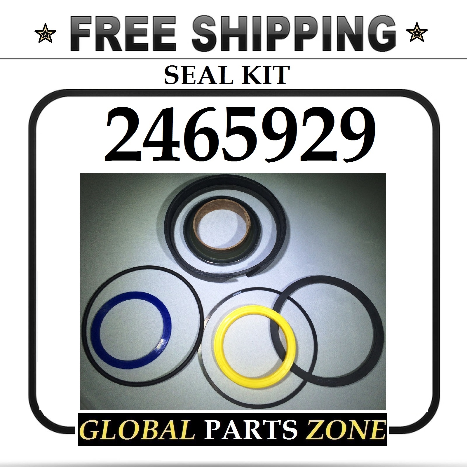 NEW SEAL KIT 2465929 1935431 246-5929 for Caterpillar CAT BACKHOE ...