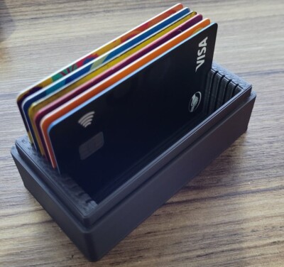 Debit/Credit Cards Case Holder 10 Card Slots 3d Printed | eBay