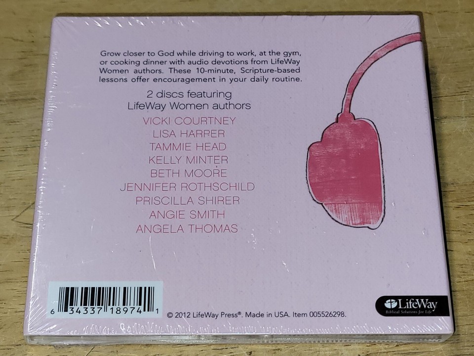 LifeWay Women Devotions Part CD Beth Moore Kelly Minter Priscilla ...