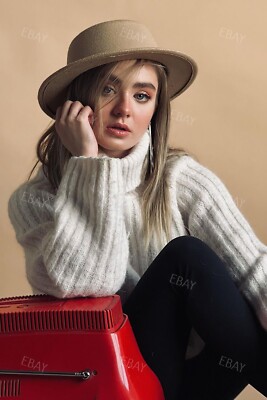 Blonde Curvy Girl Model Photo Risque 13x19 Poster Art Print D572 | eBay