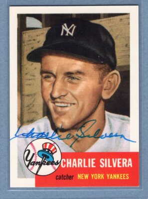 1991 Topps Archives #242 Charlie Silvera Autograph Auto signed | eBay