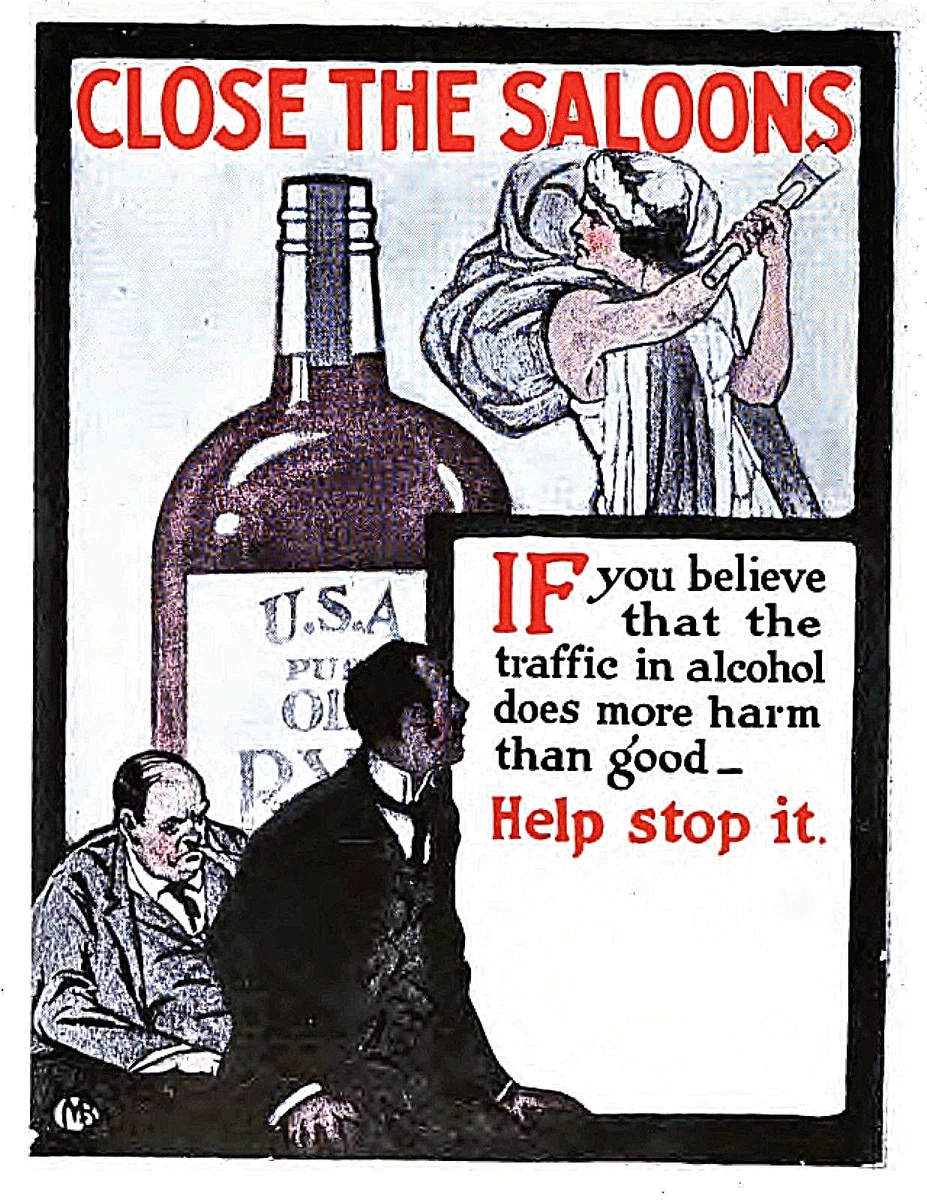 Prohibition Of Alcohol Posters