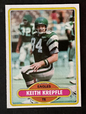Keith Krepfle 1980 Topps Football Card #32 - Philadelphia Eagles | eBay