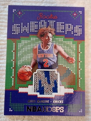 2021-22 NBA Hoops Miles McBride Rookie Sweaters Card 3 Color Patch ...