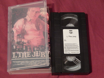 I, the Jury + Scandalous (VHS x 2) HTF - OOP) Free Ship.) ACTION/DRAMA ...