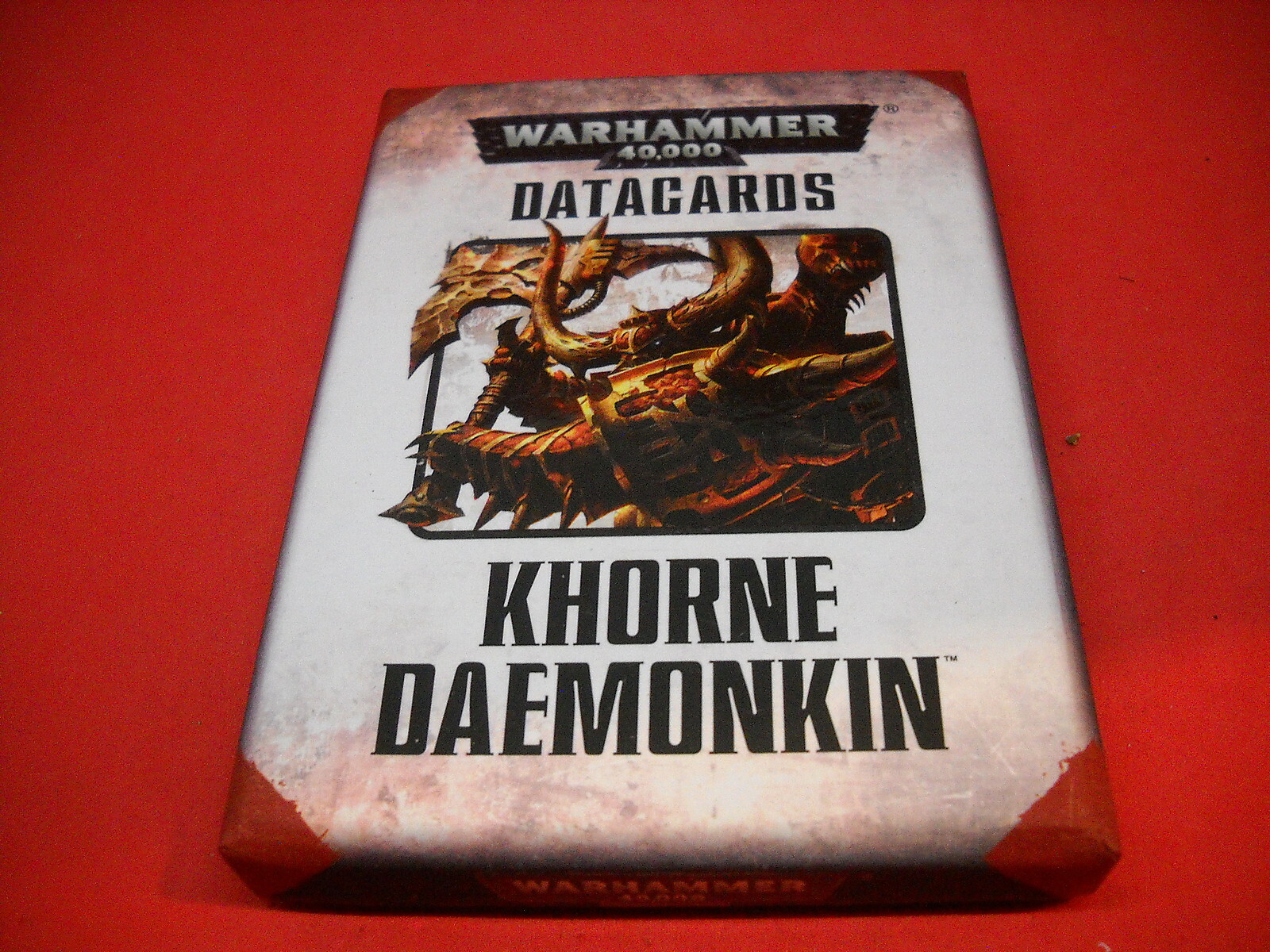 Warhammer 40k: Khorne Daemonkin: Datacards | eBay
