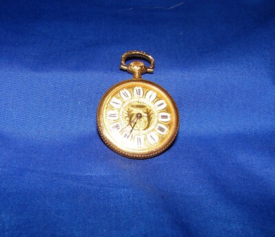 SARCAR GOLD PENDANT WATCH WITH SWISS JEWELLED MOVEMENT | eBay
