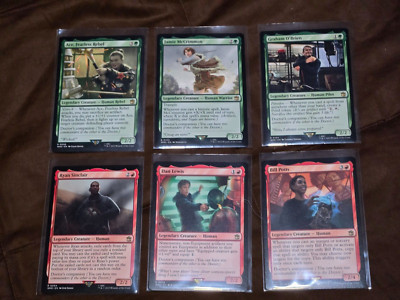 MTG Dr Who Legendary Creatures x6 Bill Potts/Jamie McCrimmon/Dan Lewis ...