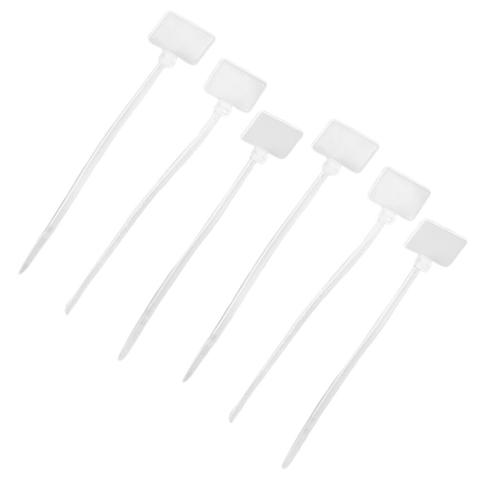 250 Pcs Self-locking Cable Tie Ethernet Wire Zip Ties Labels | eBay