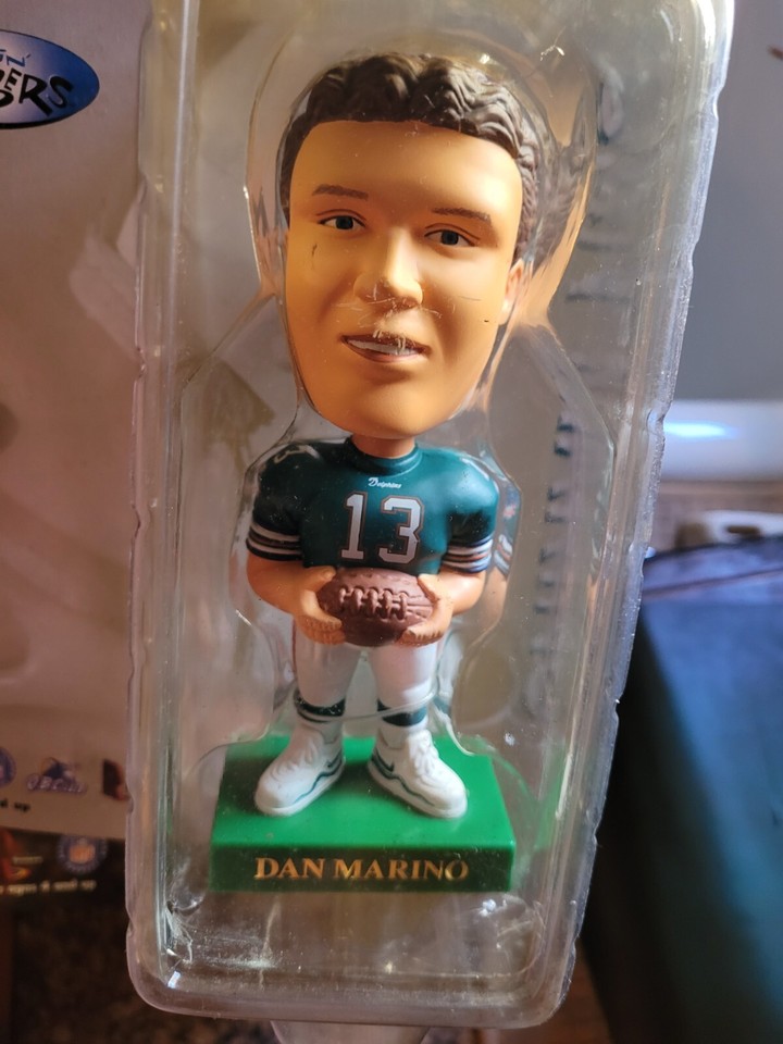 Dan Marino Miami Dolphins Classic edition Boppin bobblehead NIB | eBay