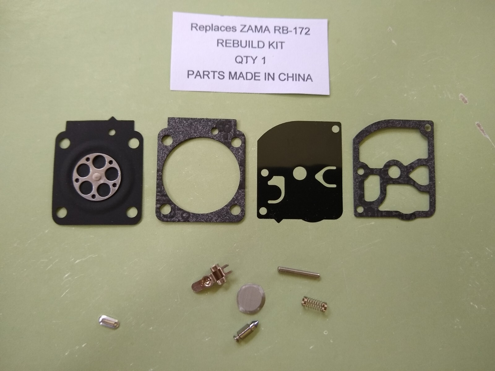 FOR RB-172 CARBURETOR REBUILD KIT FITS CARBURETOR C1Q-DM1 | eBay