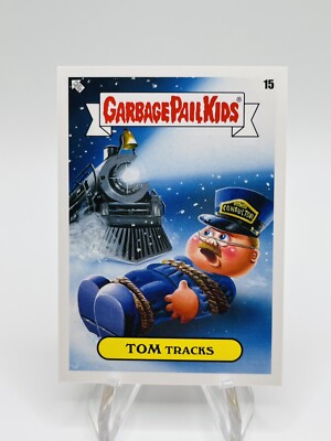 Garbage Pail Kids Topps Book Worms GROSS ADAPTATIONS TOM Tracks Sticker ...